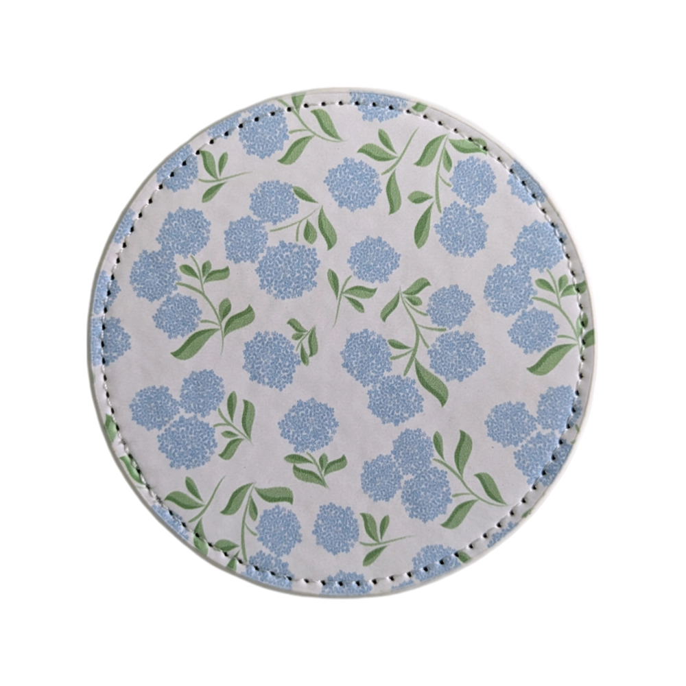 PU Leather Coaster | Woodblock Merchandise